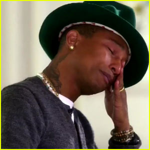 Pharrell Williams Cries ‘Happy’ Tears Over His Song’s Success | Oprah ...