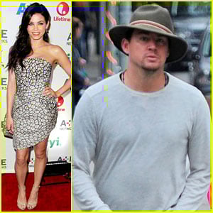 Channing Tatum Hangs Out in New York, Jenna Dewan Attends A&E Upfronts ...