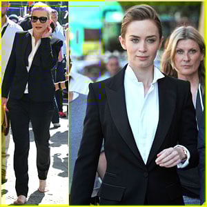 Emily Blunt & Cate Blanchett Film a Watch Commercial in Italy | Cate ...