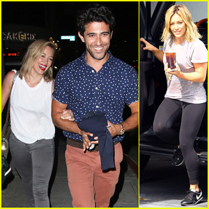 Hilary Duff Hits the Town with Stylist Marcus Francis: Get Details On ...