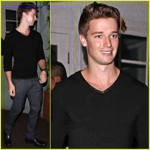 Patrick Schwarzenegger Dines with Friends After Busy Week Opening Blaze ...