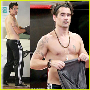Colin Farrell Goes Shirtless After West Hollywood Lunch! | Colin ...