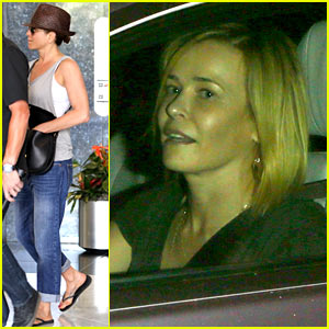 Jennifer Aniston Gets Pampered After Dining with Chelsea Handler ...