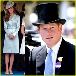 Prince Harry Looks Top Notch in His Top Hat for Royal Ascot! | Kate ...