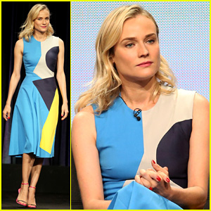 Diane Kruger Looks Fabulous Alongside ‘The Bridge’ Cast at FX TCA Panel ...