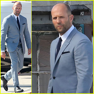 Jason Statham Is Seriously Dapper For L.A. Photo Shoot! | Jason Statham ...