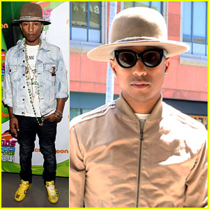 Pharrell Williams’ 5-Year-Old Son Teaches Him How to Play Video Games ...