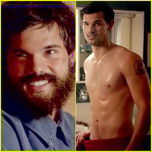 Taylor Lautner Goes Shirtless & Bearded in New ‘Cuckoo’ Trailer ...