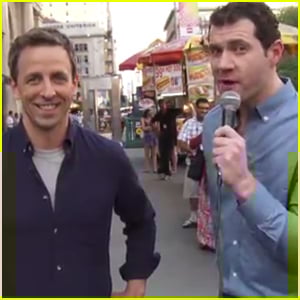 Seth Meyers & Billy Eichner Harass New Yorkers for ‘Billy on the Street ...