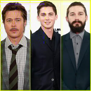Brad Pitt is a Tough Guy to Punch, Says Co-Star Logan Lerman | Brad ...