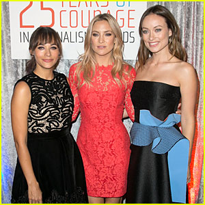 Kate Hudson & Olivia Wilde Honor Women at Courage In Journalism Awards ...