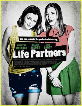 The Poster for Leighton Meester & Adam Brody’s Film ‘Life Partners’ is ...