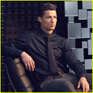 Cristiano Ronaldo Looks Like a Male Model in CR7Shirts BTS Pic ...