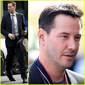 Keanu Reeves Is Clean-Shaven Once Again! | Keanu Reeves | Just Jared ...