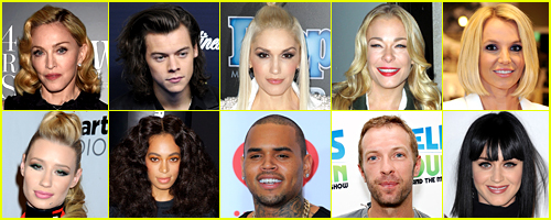 Just Jared’s Most Popular Music Acts 2014 | 2014 Year End Recap | Just ...