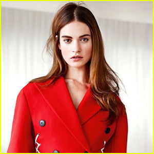 Lily James Looks Stunning on January’s ‘InStyle UK’ | Lily James ...