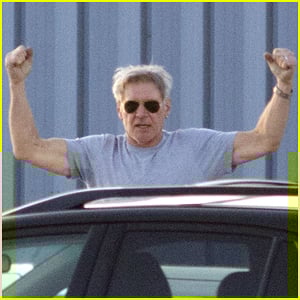 Harrison Ford Flexes His Muscles for the Cameras at 72! | Calista ...