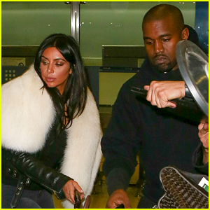 Kim Kardashian & Kanye West Fly the Skies to NYC Together | Kanye West ...