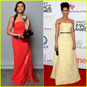 Taraji P. Henson & Gugu Mbatha-Raw Are Picture Perfect at NAACP Image ...