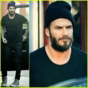 David Beckham Runs Errands Rocking His Sexy Scruff | David Beckham ...