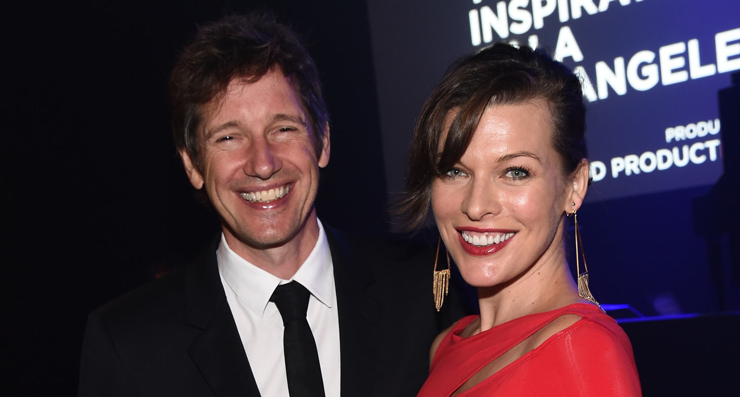 Milla Jovovich Shares First Photo of Newborn Baby Dashiel! | Celebrity ...