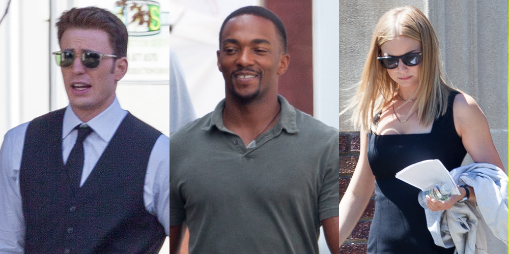 Chris Evans Begins Filming ‘Captain America: Civil War’ – First On Set ...