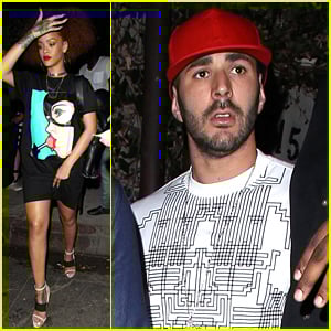 Rihanna & Soccer Star Karim Benzema Spend More Time Together | Karim ...