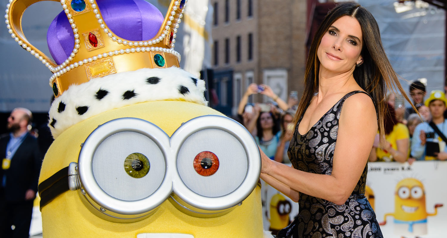 Sandra Bullock Meets the ‘Minions’ at London Premiere! | Lewis Hamilton ...