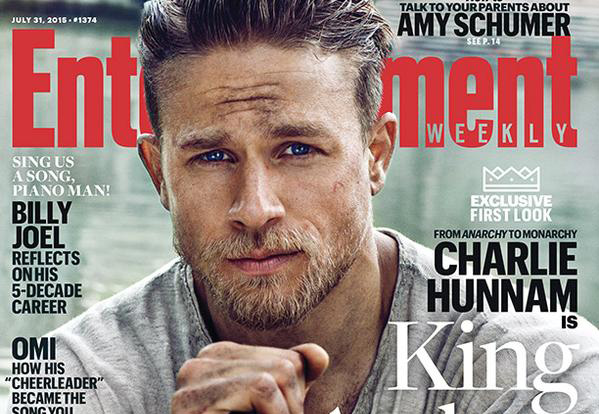 Charlie Hunnam as King Arthur: First Look Photo! | Charlie Hunnam ...