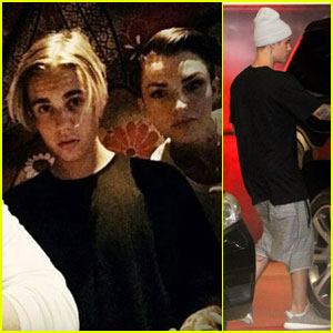 Justin Bieber & Ruby Rose Dine Out Together at Katsuya | Justin Bieber ...