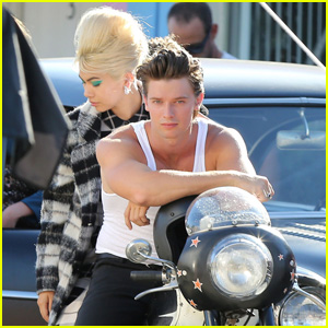 Patrick Schwarzenegger is a Buff Motorcycle Man in Los Angeles | Arnold ...