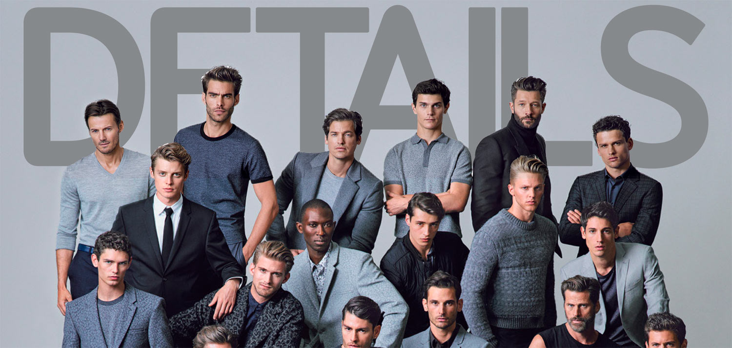 ‘Details’ Fall Fashion Issue Stars 31 Super Hot Male Models! | Brad ...