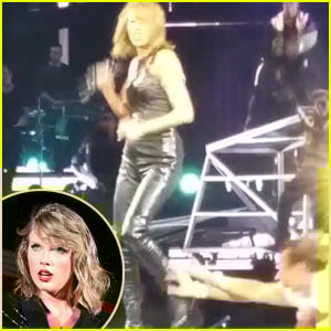 Taylor Swift Gets Grabbed by Crazy Fan at Concert! (Video) | Taylor ...