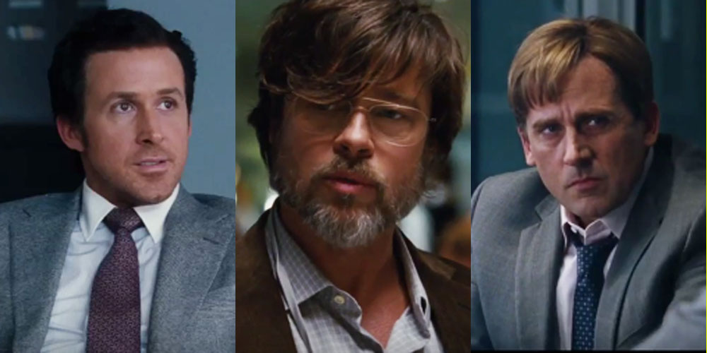 Brad Pitt, Ryan Gosling, & Steve Carell Star in ‘Big Short’ First ...