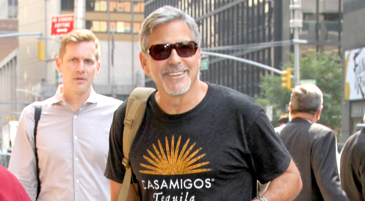 George Clooney Helps Colbert Premiere ‘The Late Show’ Tonight | George ...