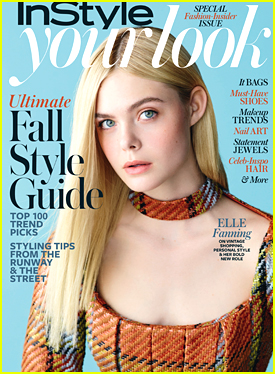 Elle Fanning Covers InStyle’s ‘Your Look’ Mag | Elle Fanning, Magazine ...