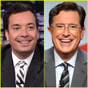 Jimmy Fallon Wishes Stephen Colbert Good Luck on ‘Late Show’ Debut ...