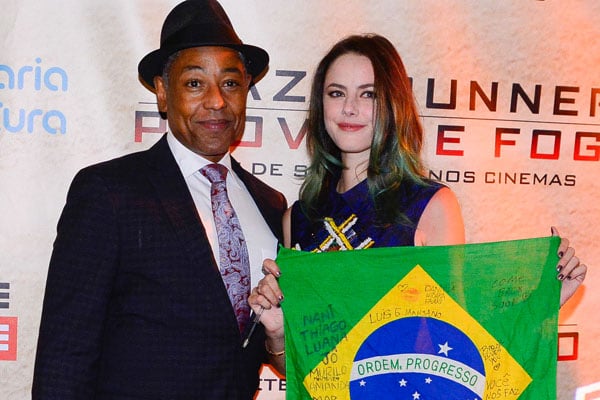 Kaya Scodelario Cries At Brazilian Premiere of ‘Maze Runner: The Scorch ...