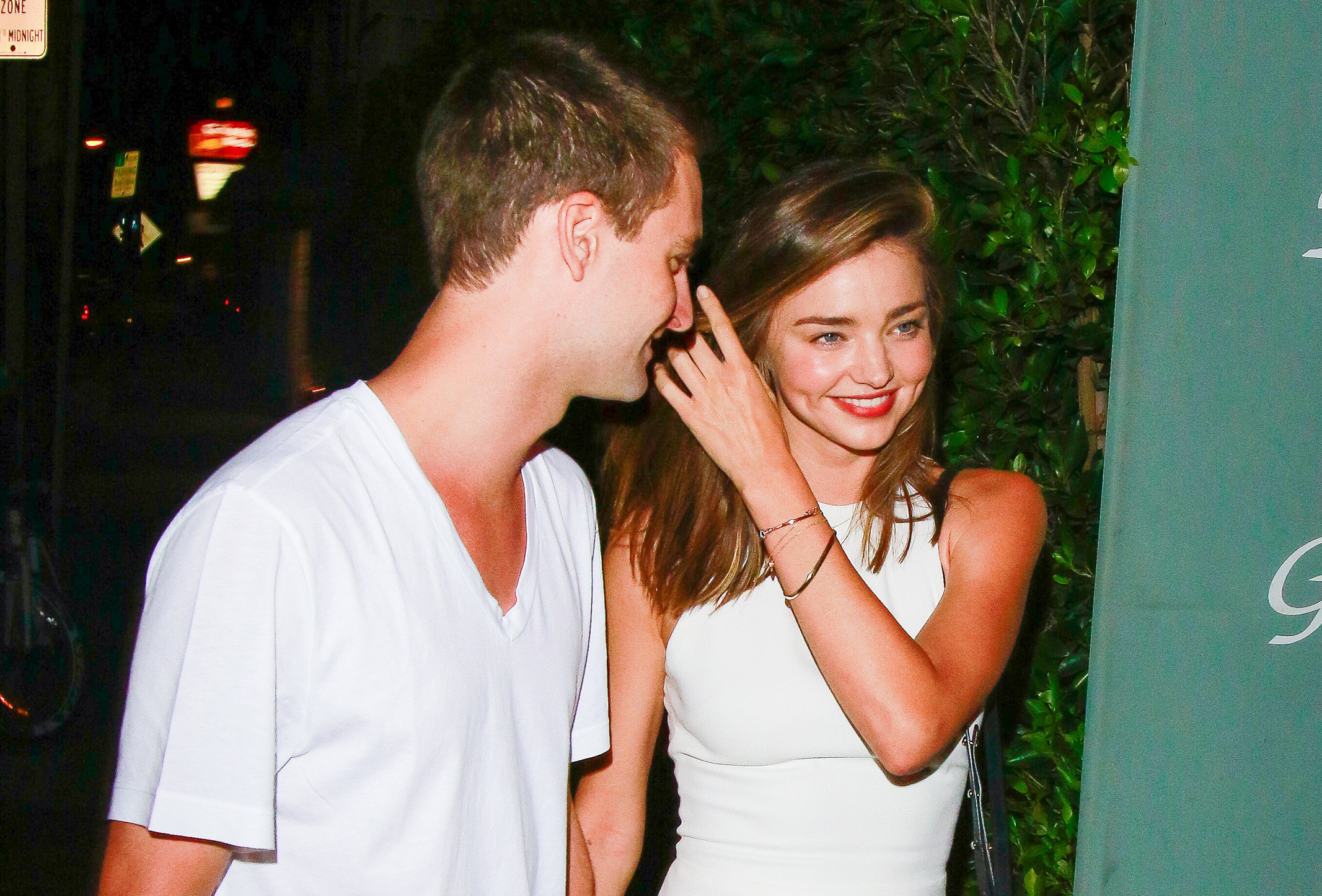 Miranda Kerr & Snapchat’s Evan Spiegel Look So Happy Together on Their ...