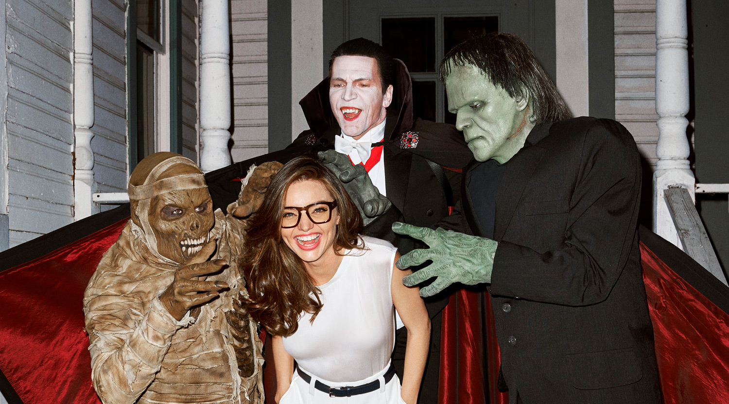 Miranda Kerr Gets Ready for Halloween with Monster Themed Photo Shoot ...