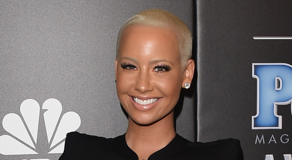 Amber Rose Is Completely Unrecognizable in a Brunette Wig | Amber Rose ...
