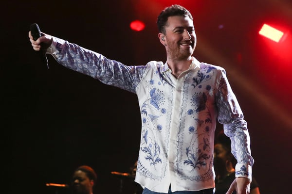 Sam Smith Rocks Out In Rio To Rihanna | Sam Smith | Just Jared ...