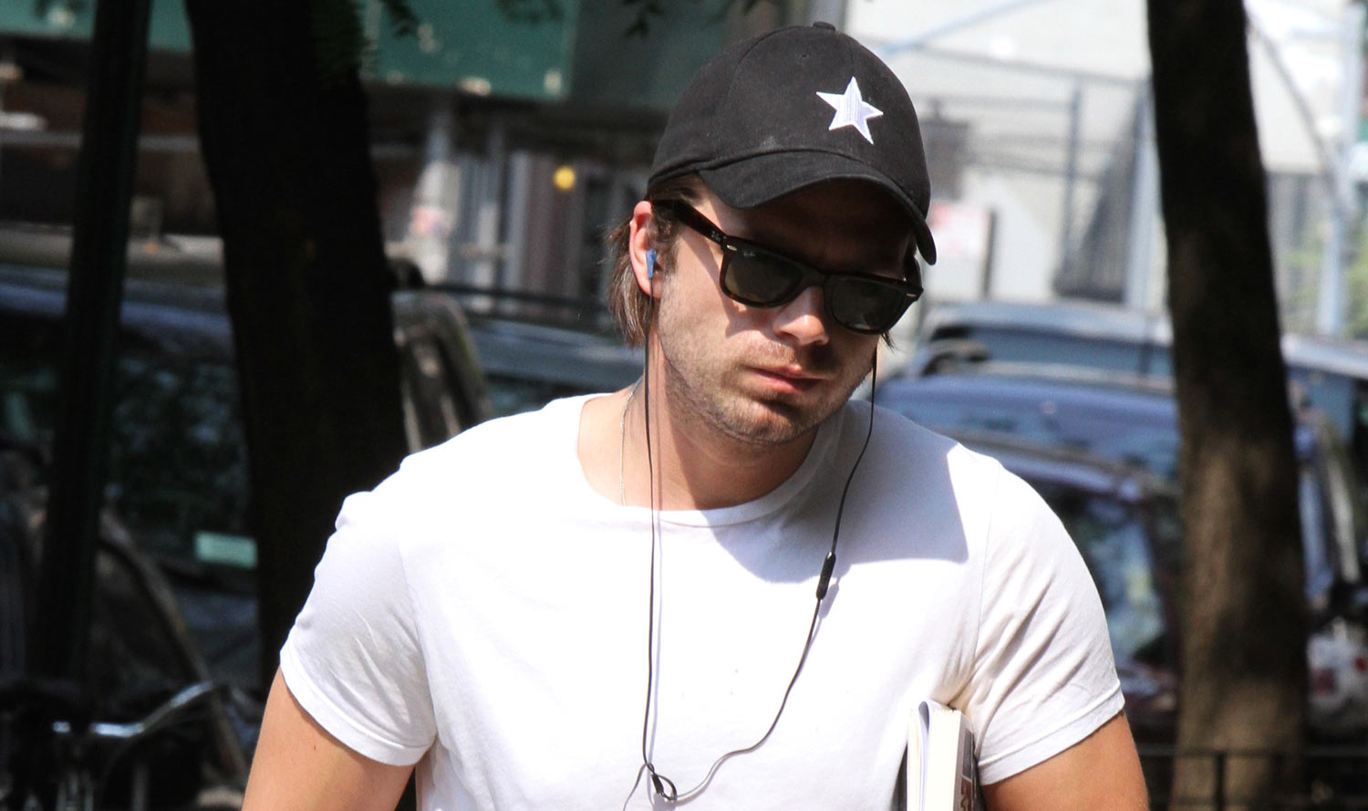 Sebastian Stan Muscles Up While Strolling the Big Apple | Sebastian ...