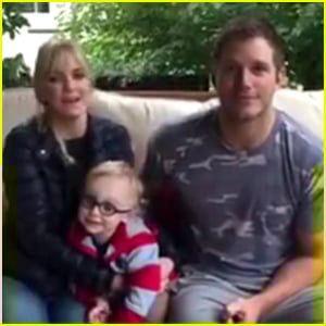 Chris Pratt & Anna Faris Name a Penguin with Son Jack! | Anna Faris ...