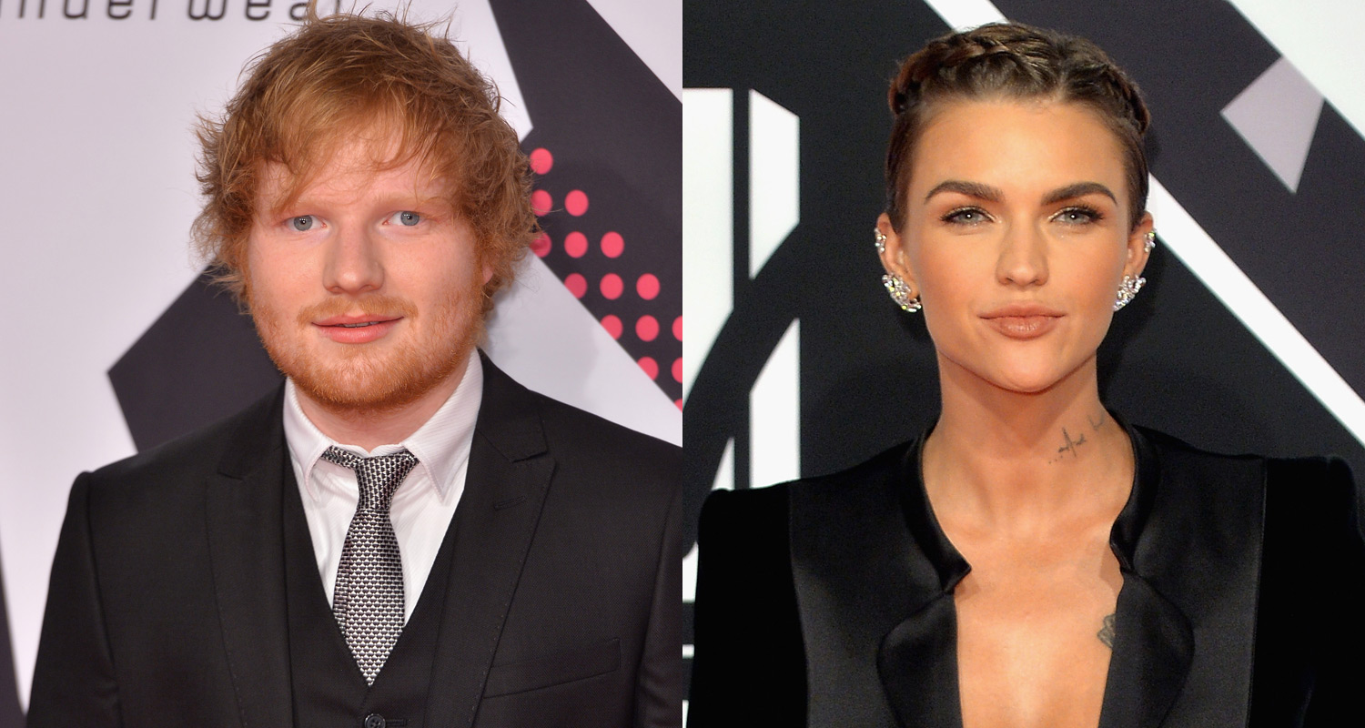 Ed Sheeran & Ruby Rose Arrive to Host the MTV EMAs 2015 | 2015 MTV EMAs ...