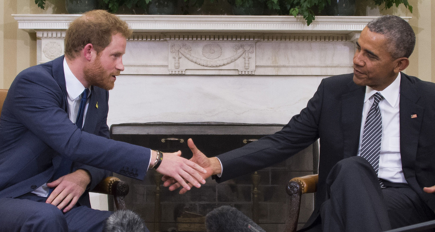 Prince Harry Meets With President Obama in the Oval Office | Barack ...
