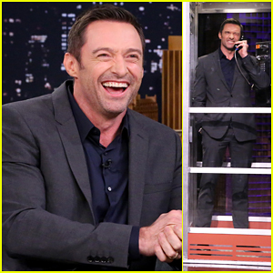 Hugh Jackman Plays Phone Booth with Shaquille O’Neal – Watch Here ...