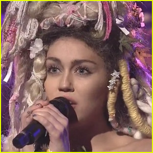Miley Cyrus Performs ‘Karen Don’t Be Sad’ & ‘Twinkle Song’ With The ...