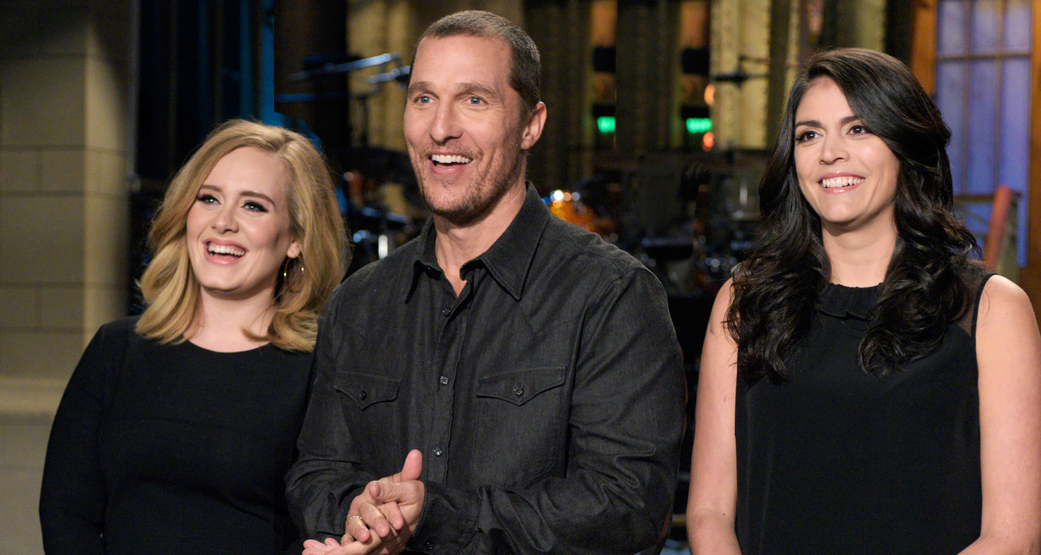 Adele Says ‘Hello’ for Matthew McConaughey in ‘SNL’ Promo! | Adele, Cecily Strong, Matthew ...