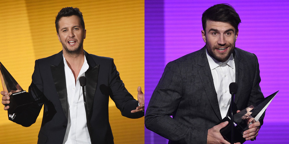 Luke Bryan & Sam Hunt Represent Country at AMAs 2015! | 2015 American ...